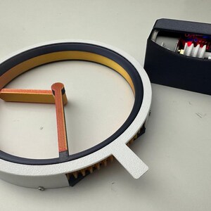 SMART Analogue Clock Hollow Clock Auto Update Over Wifi Arduino With 3D ...