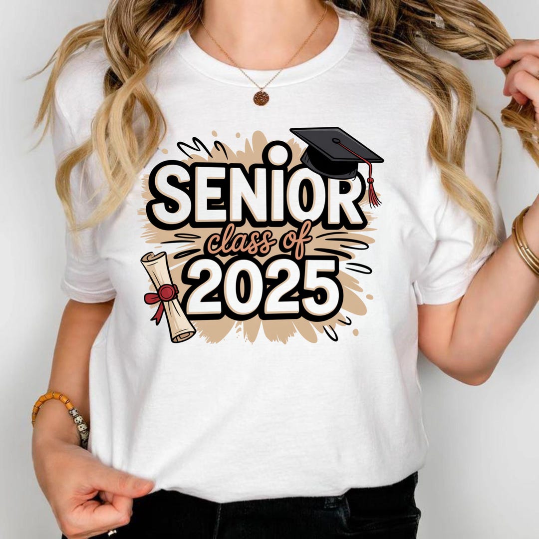 Senior 2025 PNG Coquette Graduation Design Class of 2025 Retro ...