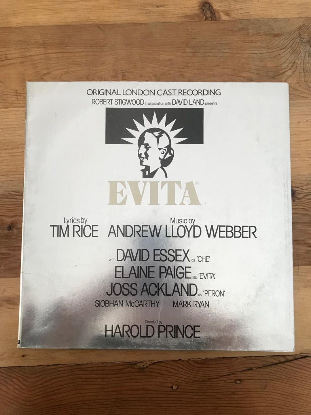 Andrew Lloyd Webber and Tim Rice – Evita: Original London Cast ...