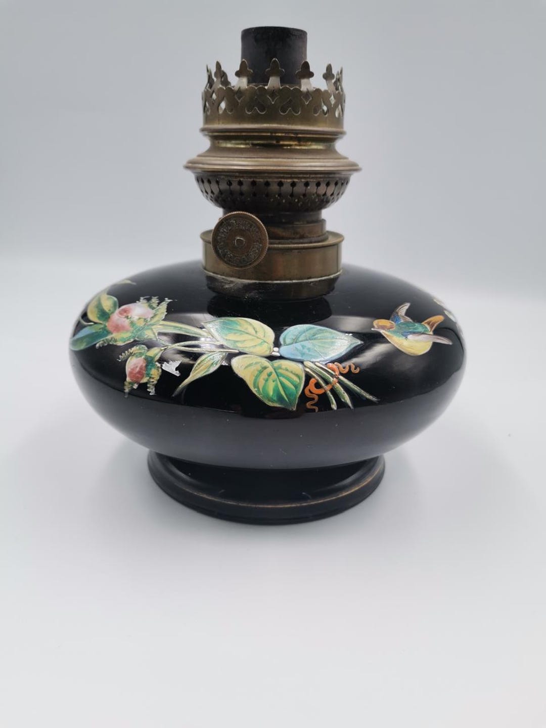 Black Vintage Kosmos Brenner Oil Lamp - Etsy