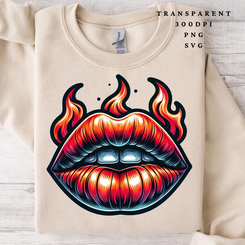 Fire Lips Png, Kiss Cherry Png, Hearts and Kisses Png, Valentine Png ...