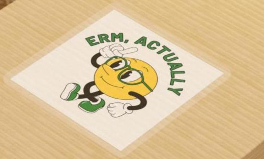 Erm, Actually - Nerd Meme - Funny Sticker - Etsy