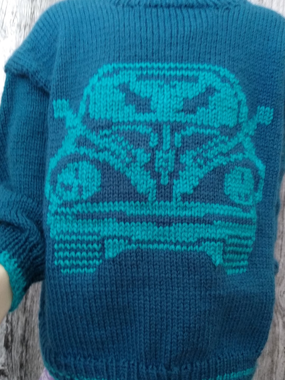 Vintage Car Picture Knitting Pattern. Intarsia, Fair Isle, Swiss ...