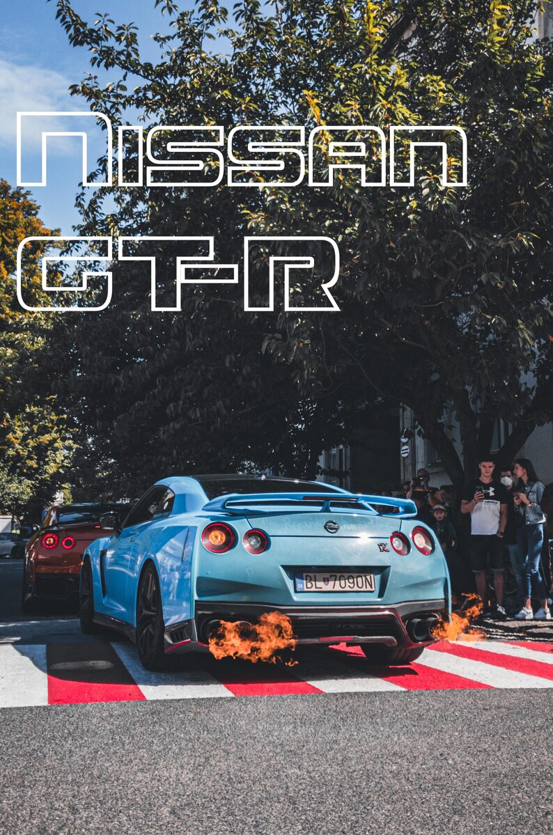 Nissan GTR R35 / Poster or Wallpaper / High Resolution - Etsy