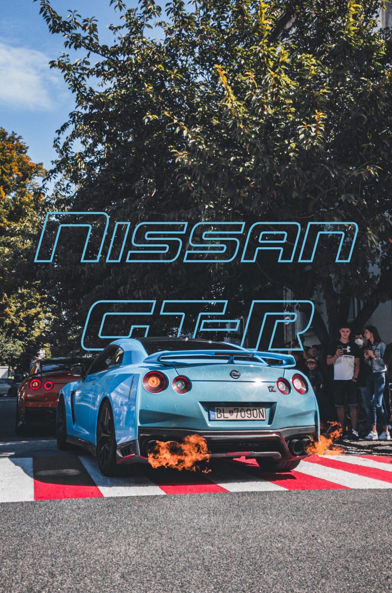 Nissan GTR R35 / Poster or Wallpaper / High Resolution - Etsy