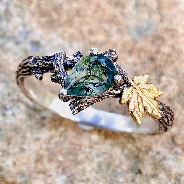 Tree Branch Ring - Etsy