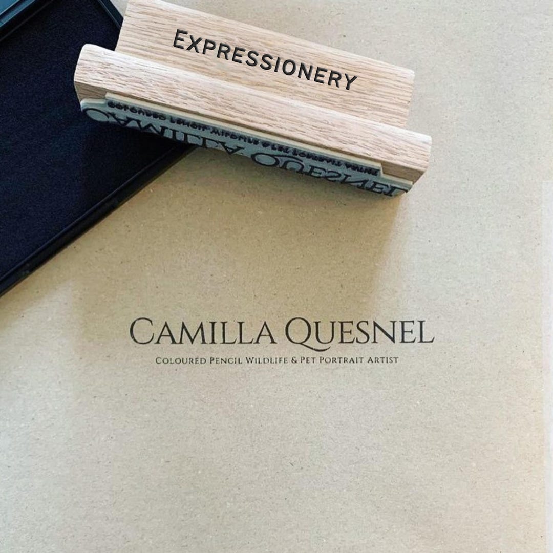 Custom Cardboard Box Packaging Stamp, Personalized Business Logo Stamp ...