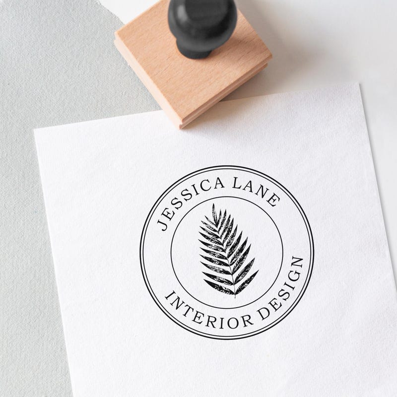 Custom Logo Stamp - Etsy