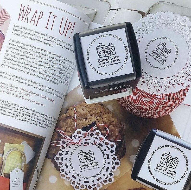 Custom Self-inking Stamp, Personalized Stamp for Branding, Packaging ...