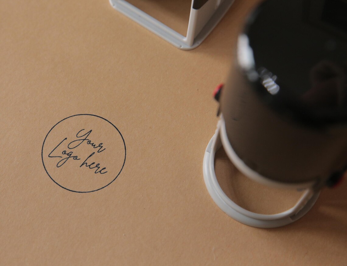 Custom Self-inking Stamp, Personalized Stamp for Branding, Packaging ...