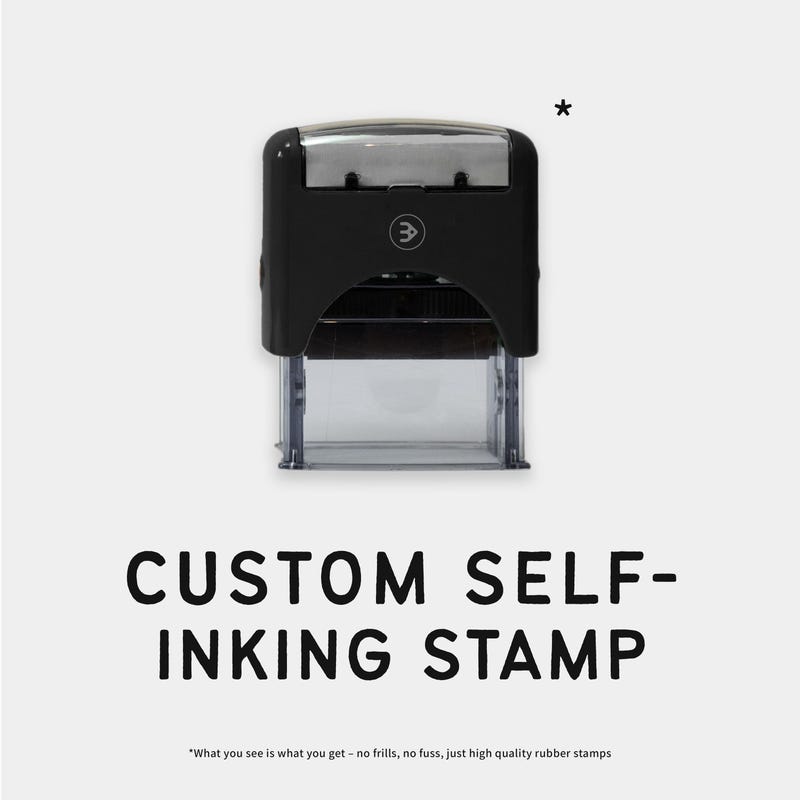 Self Inking Stamp - Etsy