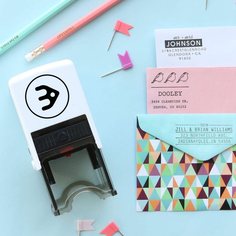 Custom Self-inking Stamp, Personalized Stamp for Branding, Packaging ...