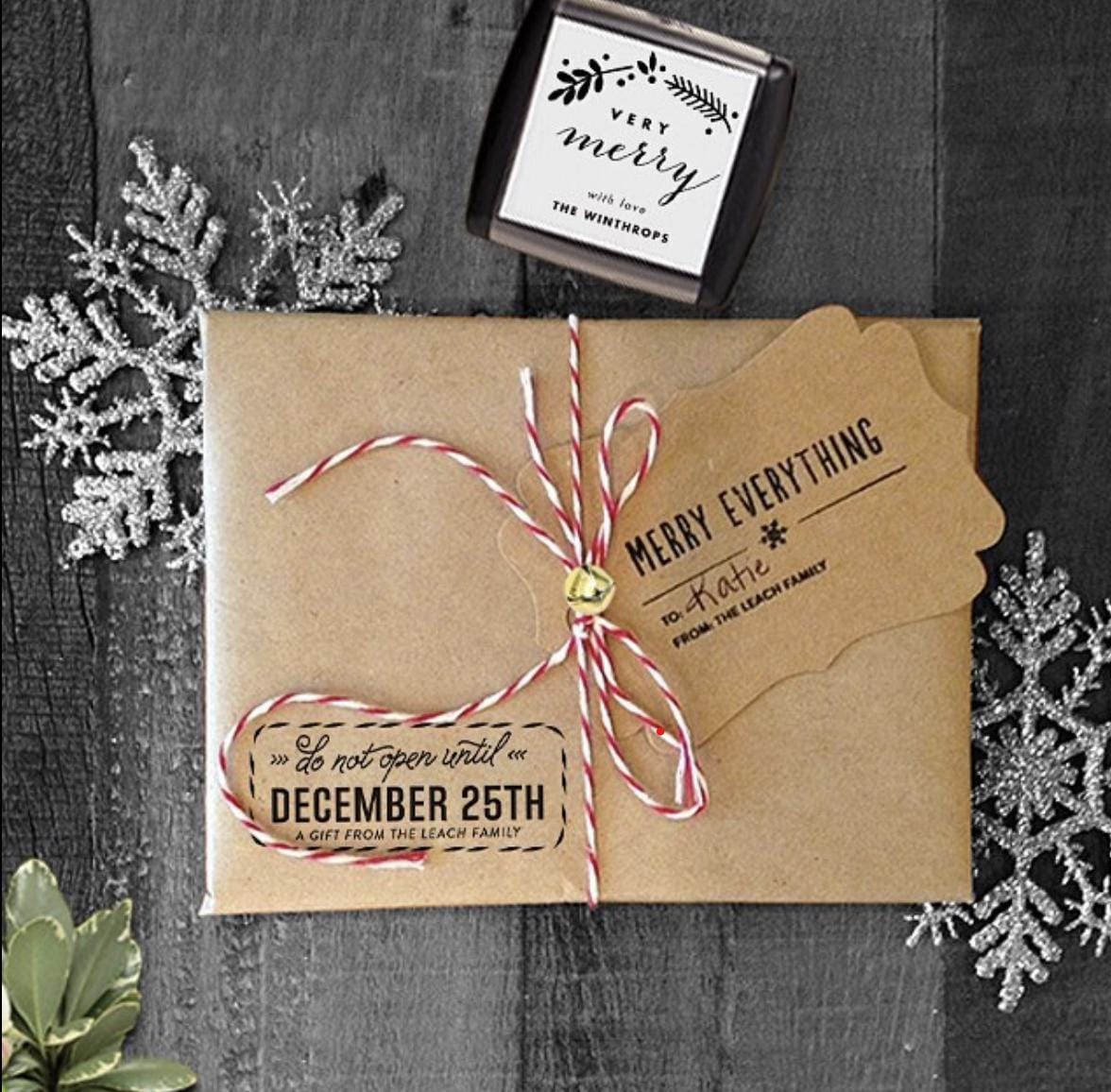 Custom Self-inking Stamp, Personalized Stamp for Branding, Packaging ...