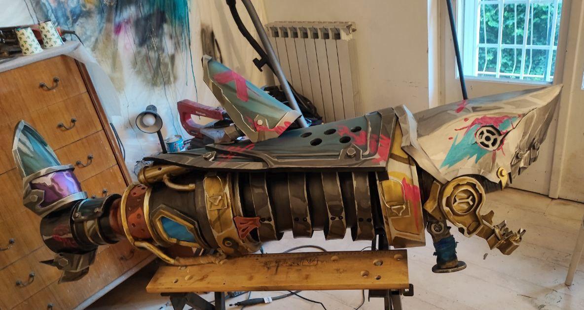 Bazooka Fishbone Jinx Arcane - Etsy