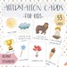 Affirmation Printable Cards for Kids - Etsy