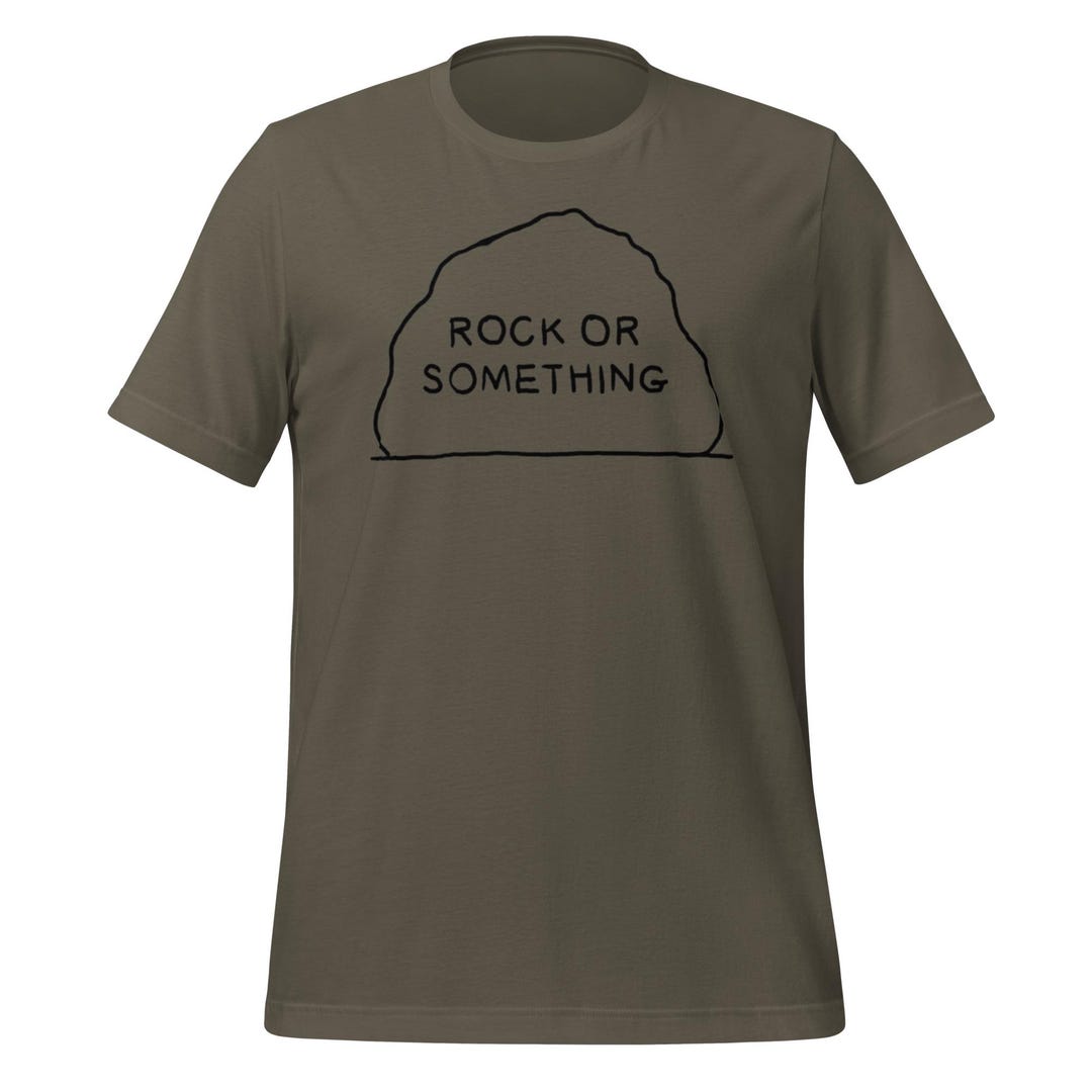 Rock or Something T-shirt - Etsy