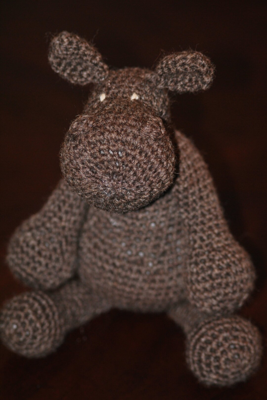 Large Sized MADE to Order Crochet Amigurumi Stuffed Hippopotamus ...