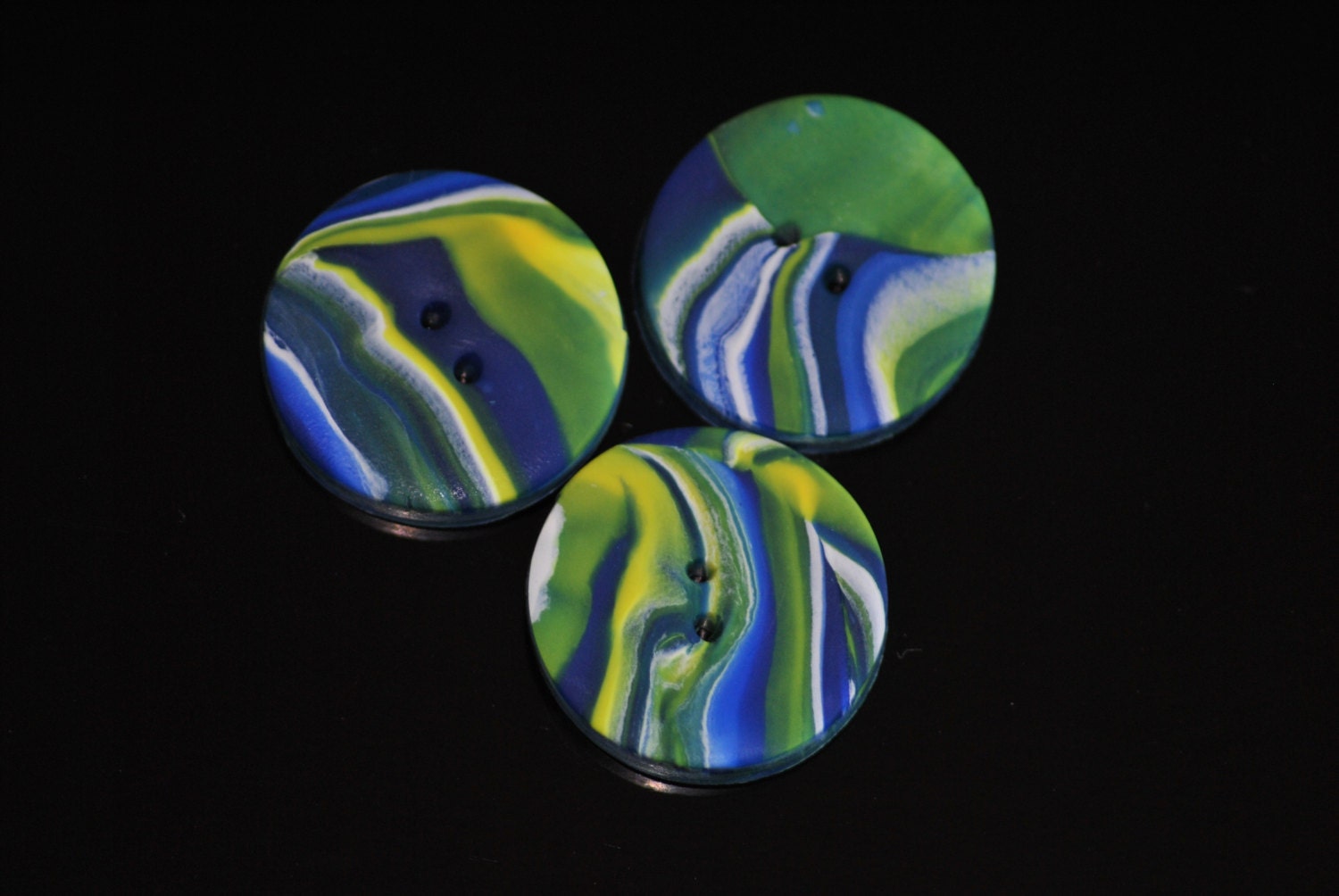 Starry Starry Night Buttons Set of 3 - Etsy