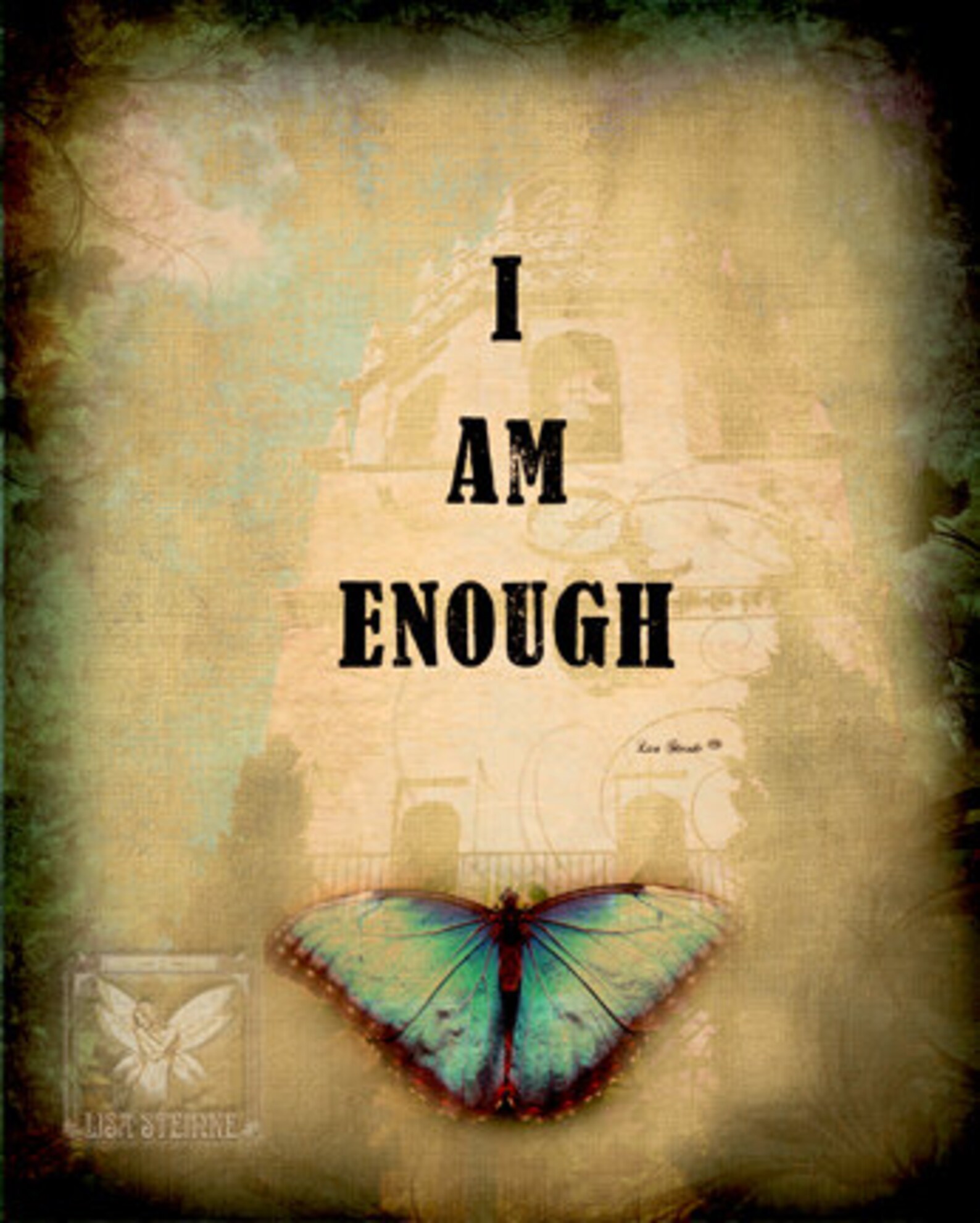I AM ENOUGH 8x10 Print - Etsy