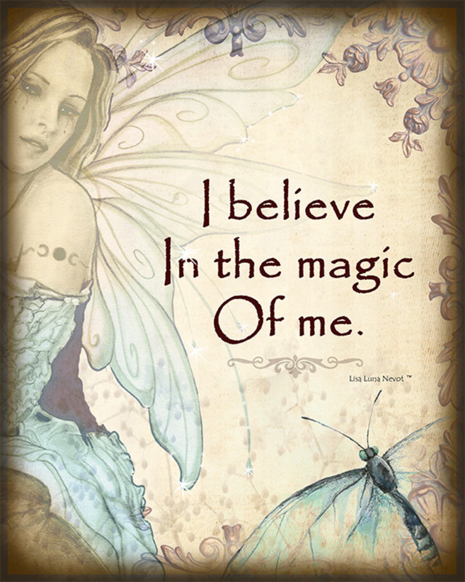 I Believe in the Magic of Me 8x10 Print - Etsy
