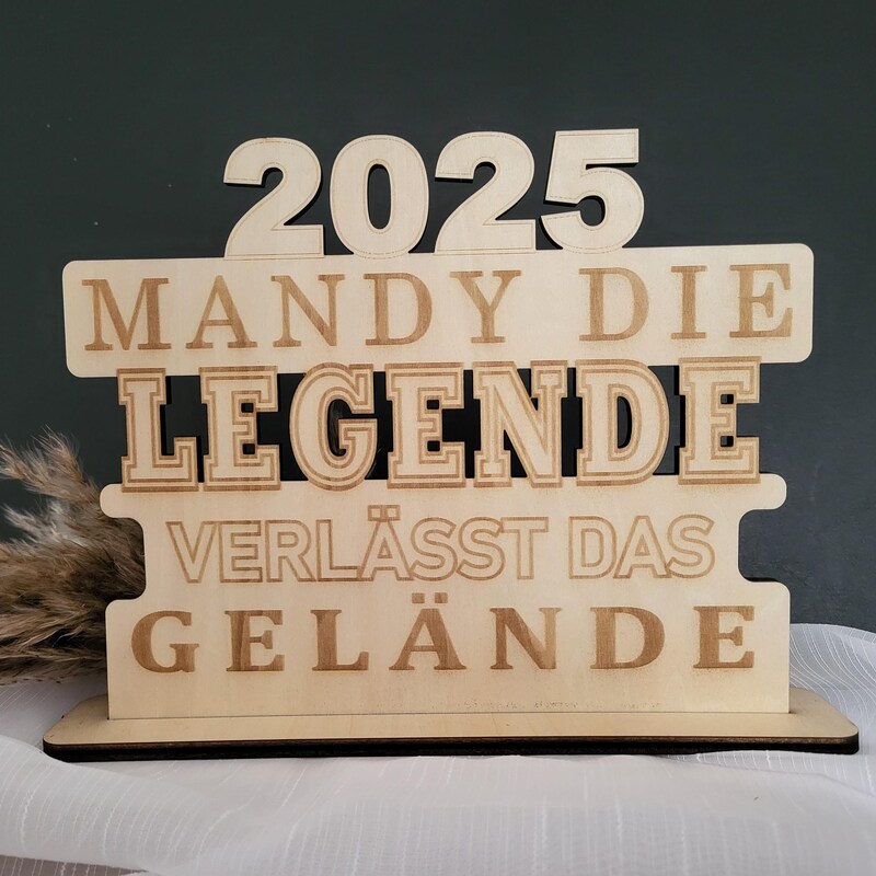 Eine legende verlässt das gelände - Etsy.de