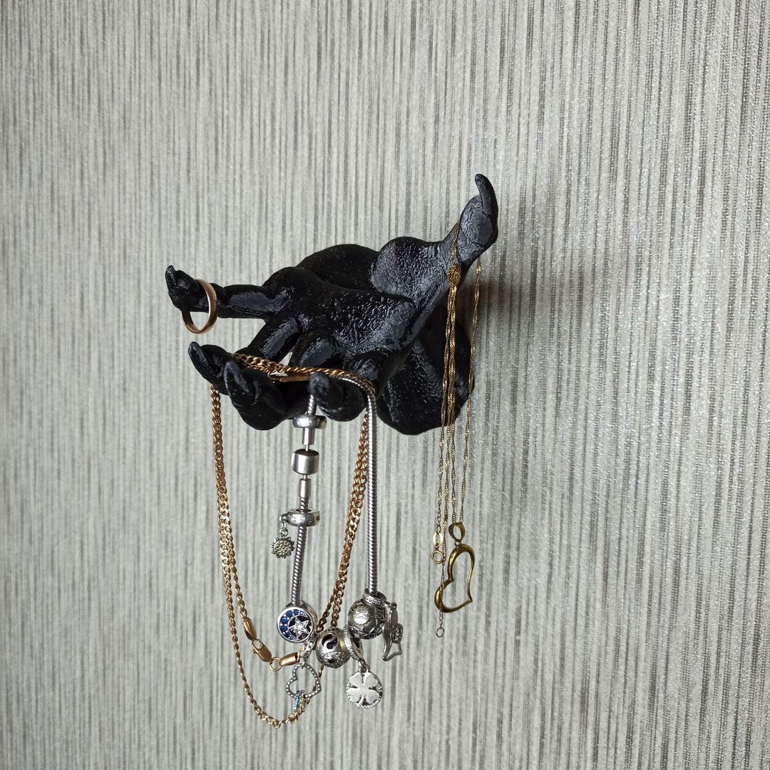 Gothic Witch Hand, Demon Hand, Fantasy Halloween Key Holder, Spooky ...