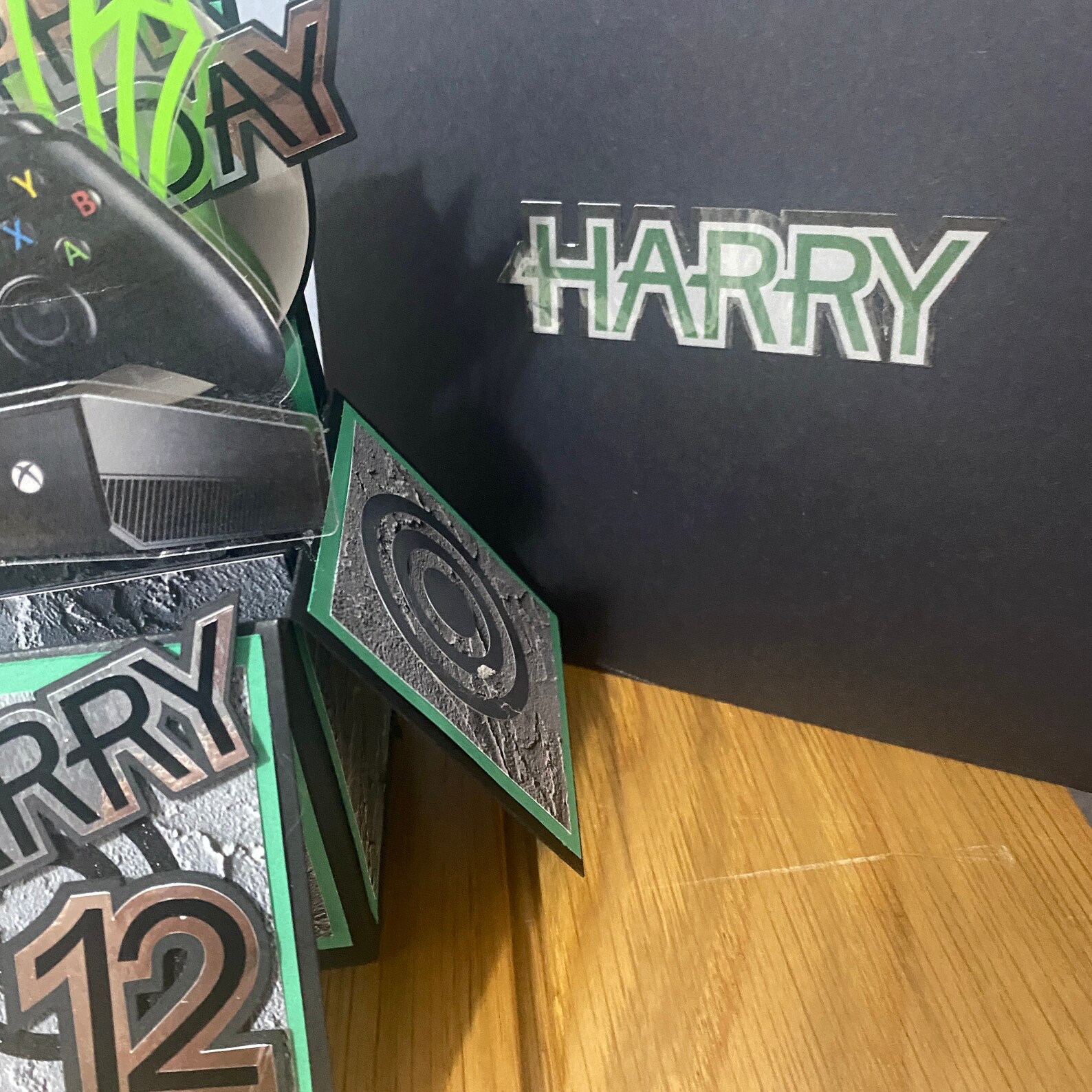 UNIQUE Handmade XBOX Themed Birthday Box Card.xbox1 Xboxlive - Etsy