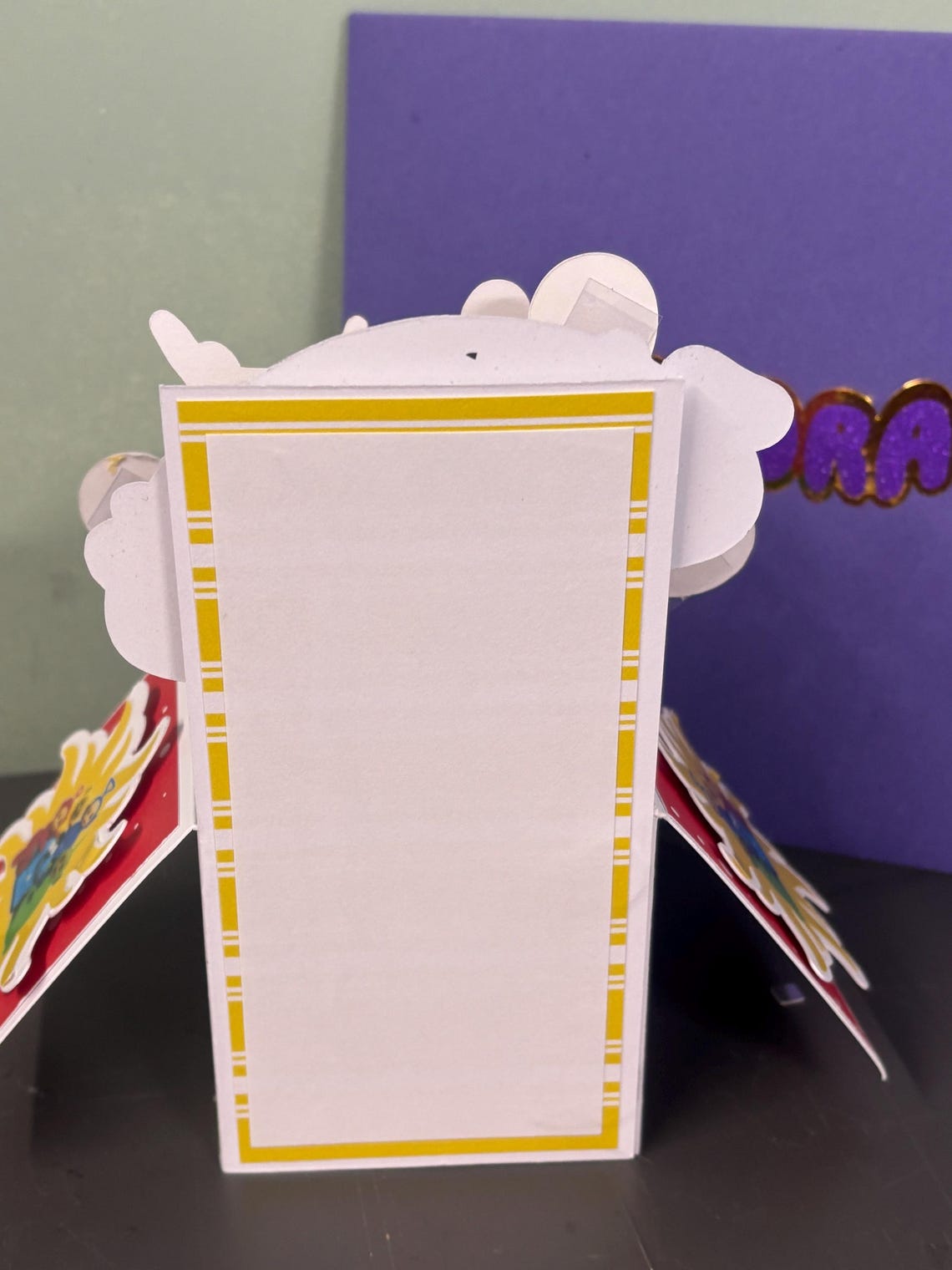 Fun TELETUBBIES Themed Birthday Box Card - PERSONALISED to Your Request ...