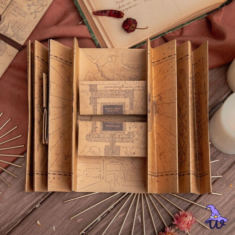 Magical Adventure Map - Fantasy Map of the Wizardry World, Perfect for ...