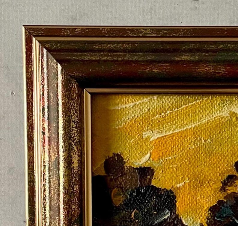 Oil Painting Miniature, Oil Painting Original, Original Oil Painting ...