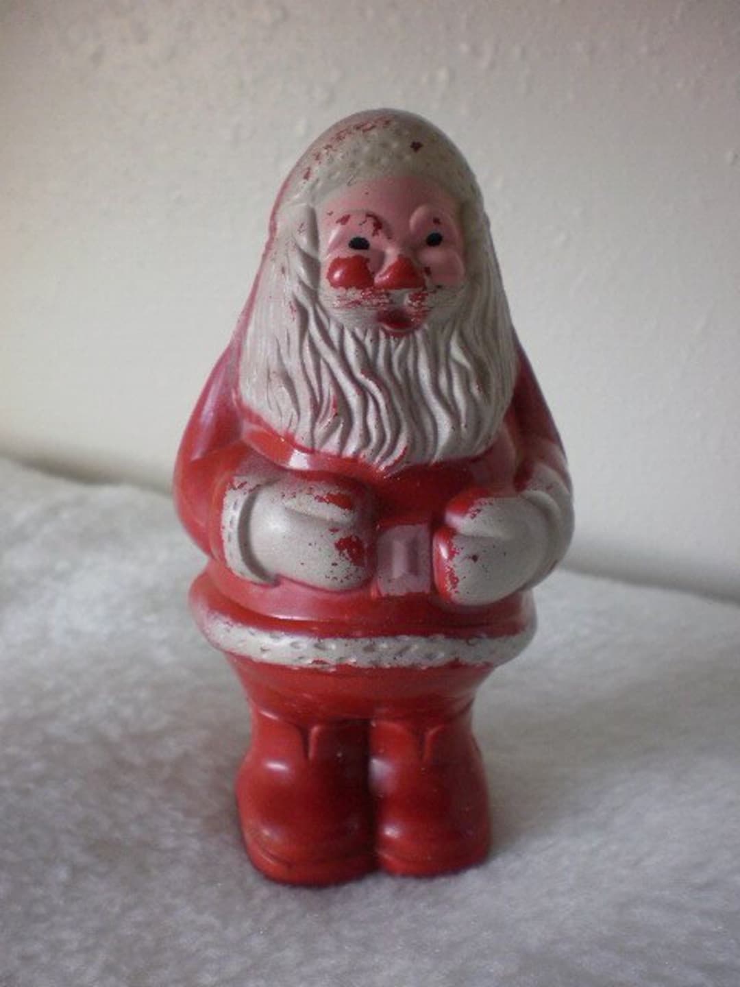 Vintage Santa Claus Rattle Collectible From the 40's - Etsy