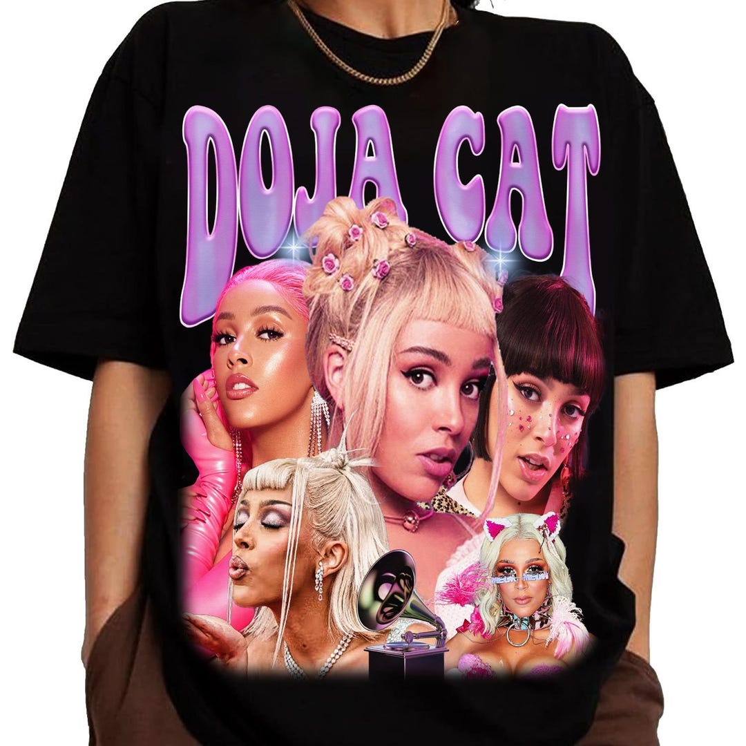 Vintage Doja Cat Singer Cat 90s PNG, Doja Singer Cat Bootleg Design ...