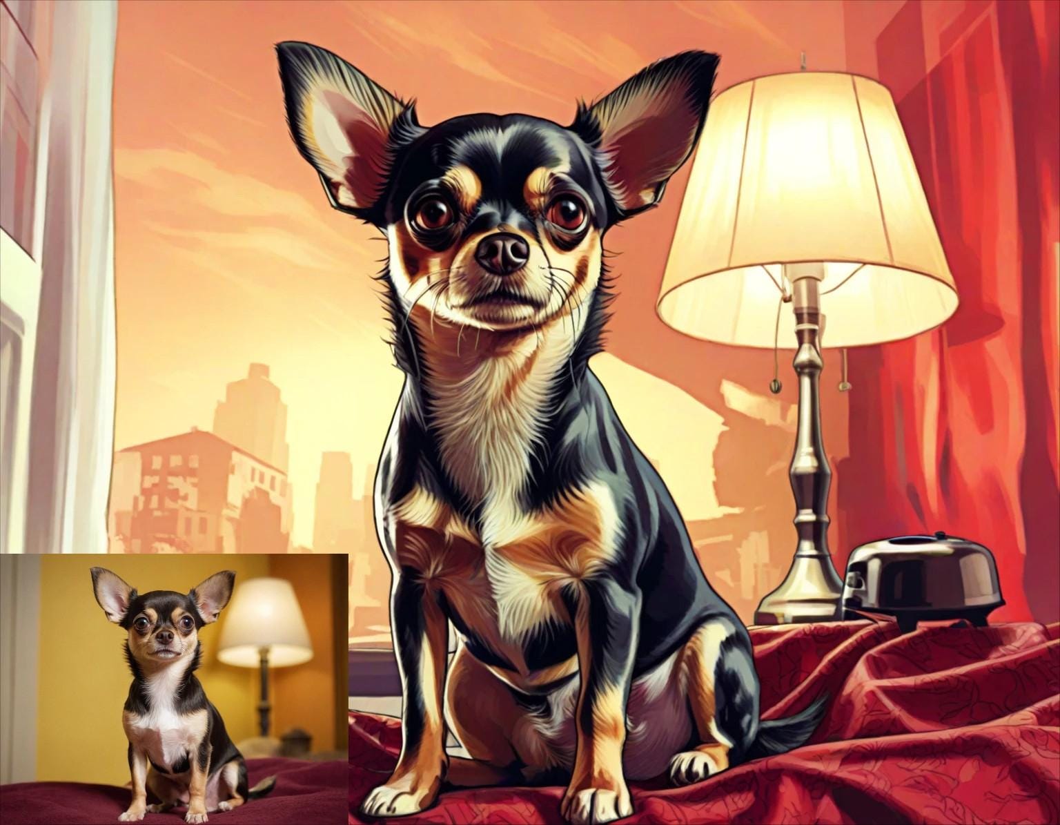 Personalized GTA V Portrait | Custom Drawing for Video Games | Custom ...