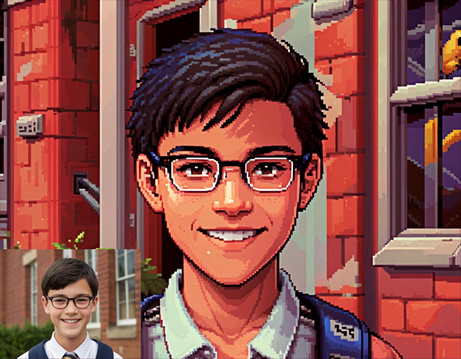 Retro Pixel Art Portrait | Custom Pixel Character for Games | Pixelated ...