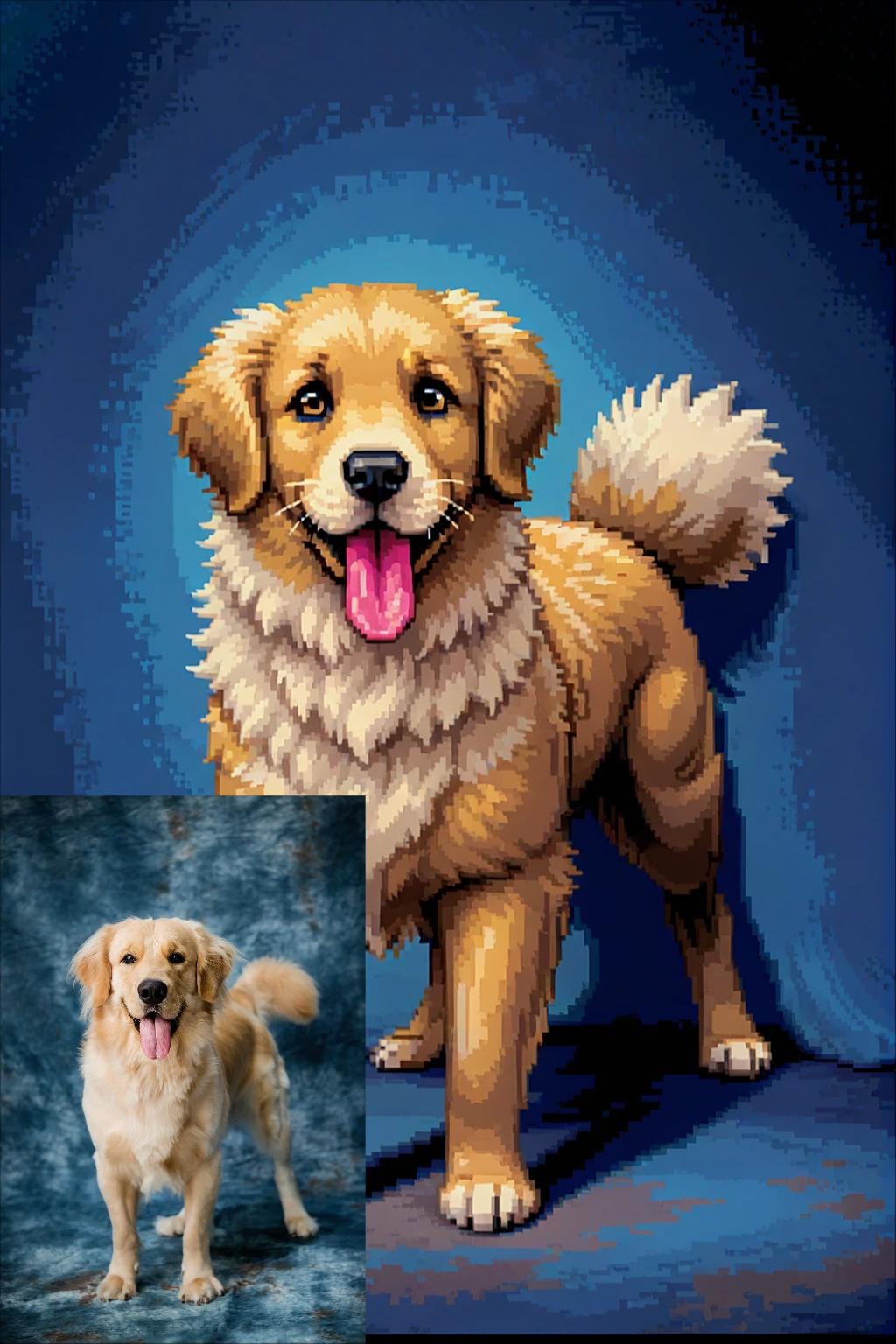 Retro Pixel Art Portrait | Custom Pixel Character for Games | Pixelated ...