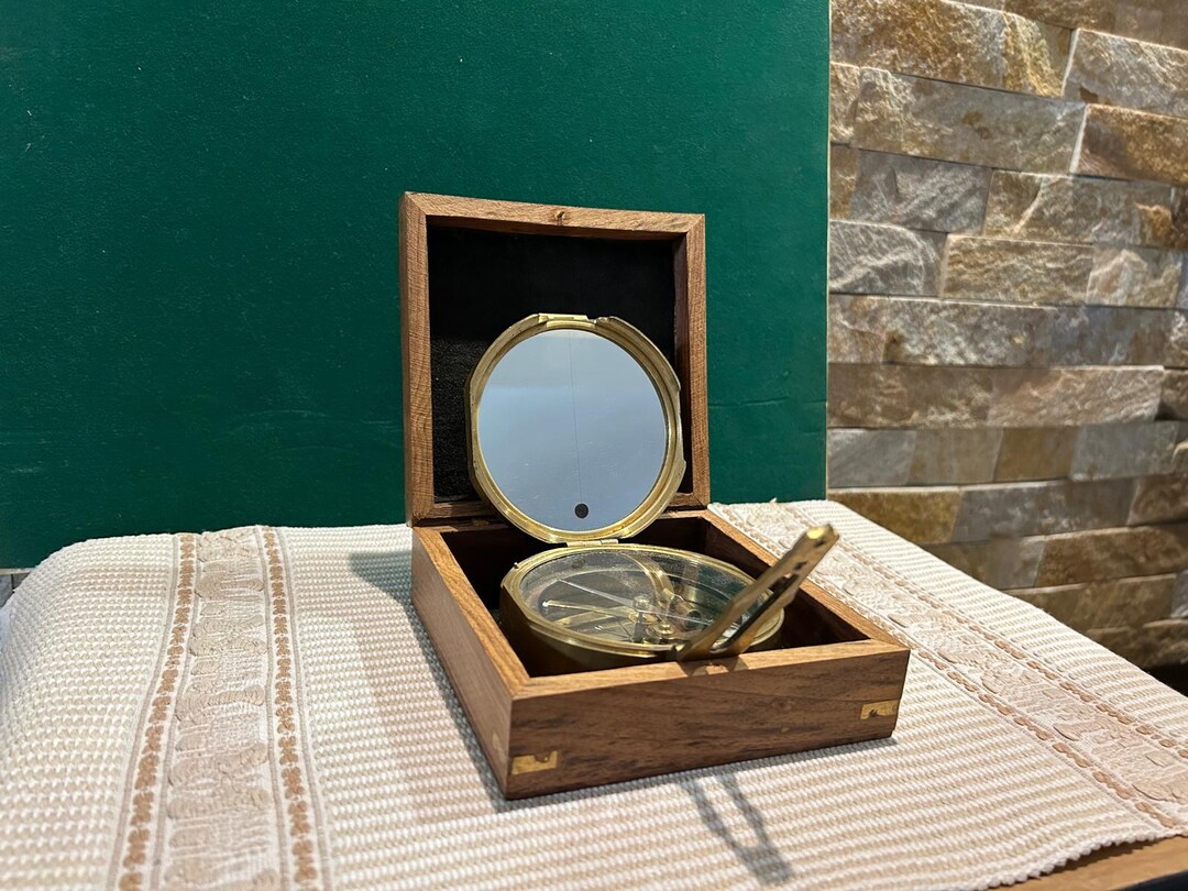 Stanley London Collector's Compass in Wooden Box - Etsy