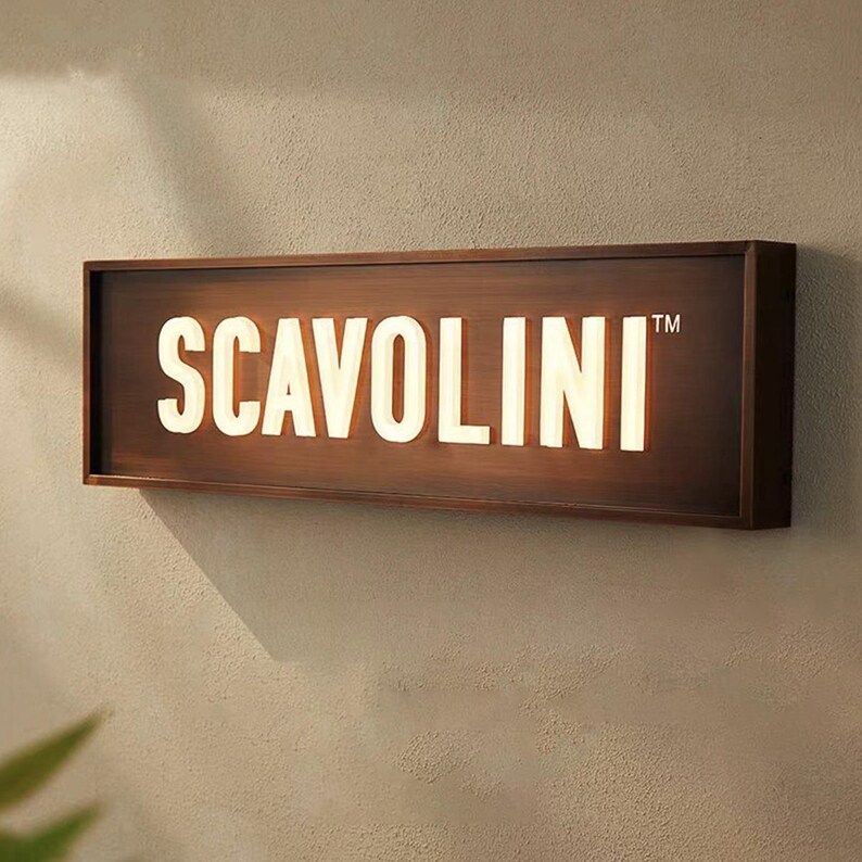 Light Sign, Custom Business Led Sign, 3D Letter Sign, Storefront ...