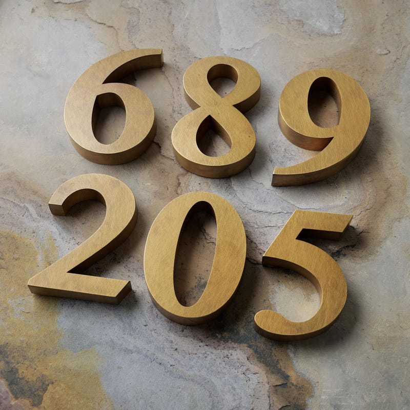 Hotel Room Number Plates - Etsy