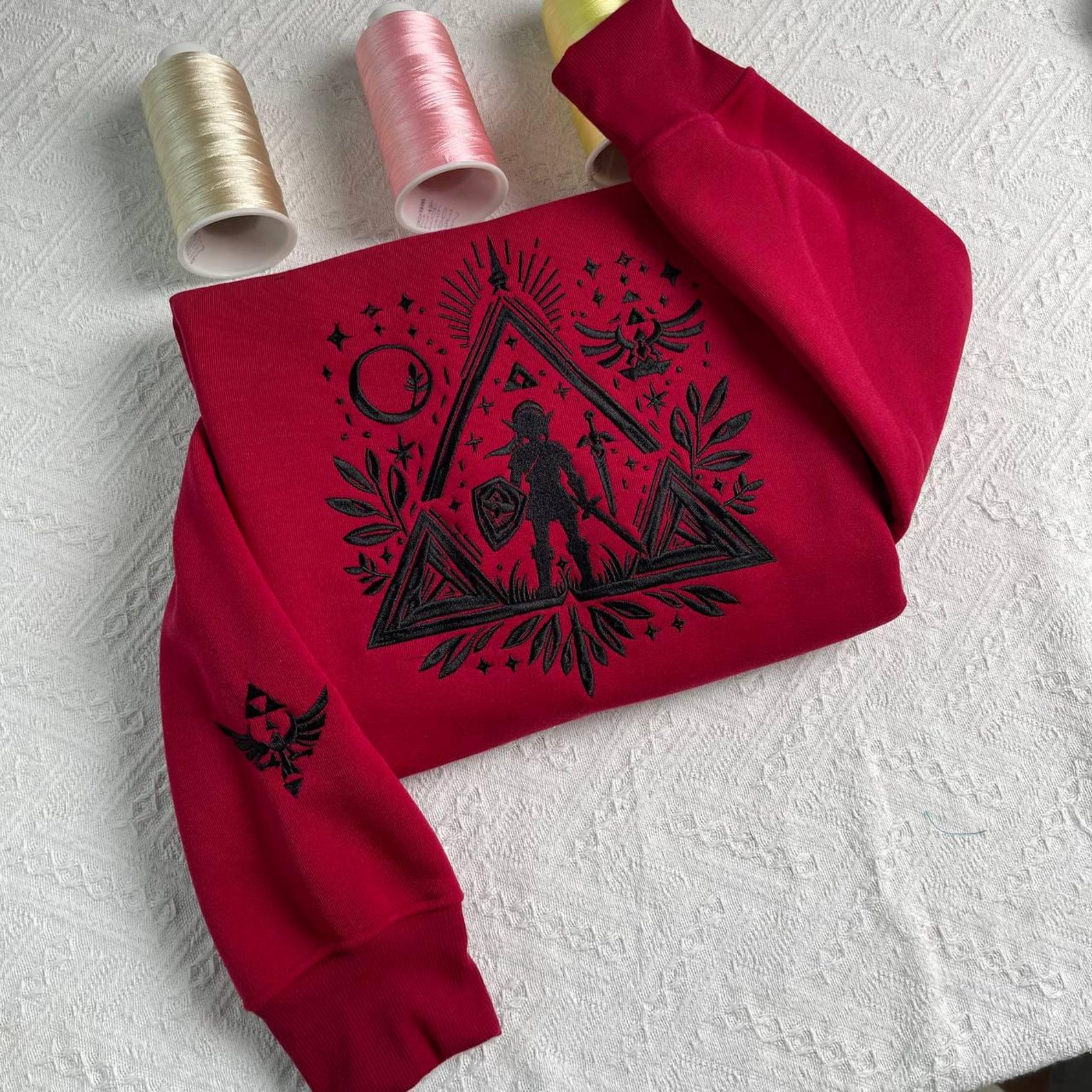 Legend of Zelda Embroidered Sweatshirt, Breath of the Wild Hoodie ...