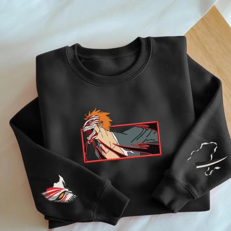 Bleach Hoodie Men Anime - Etsy