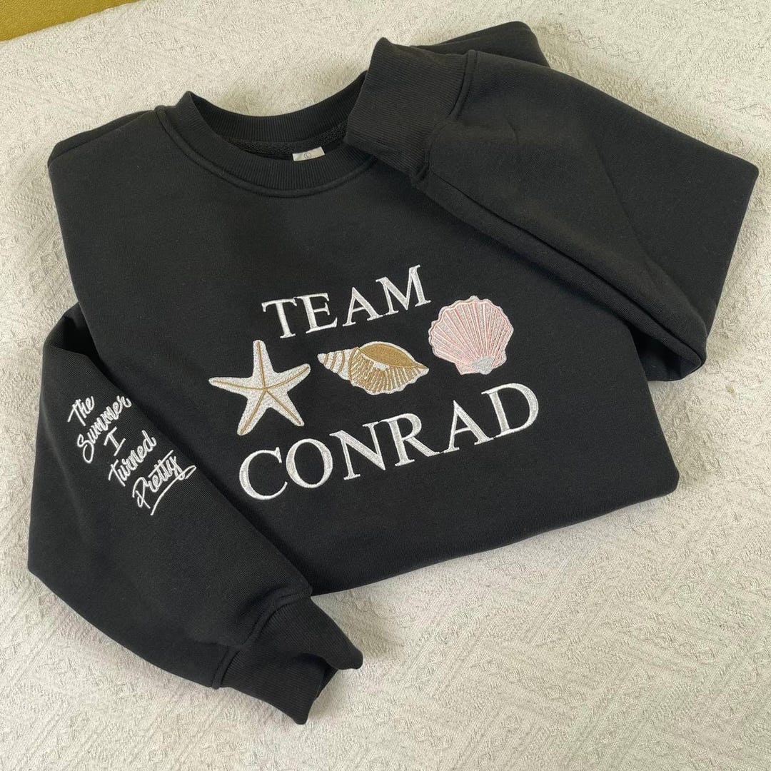 Team Conrad Embroidered Sweatshirt, the Summer I Turned Pretty Merch ...