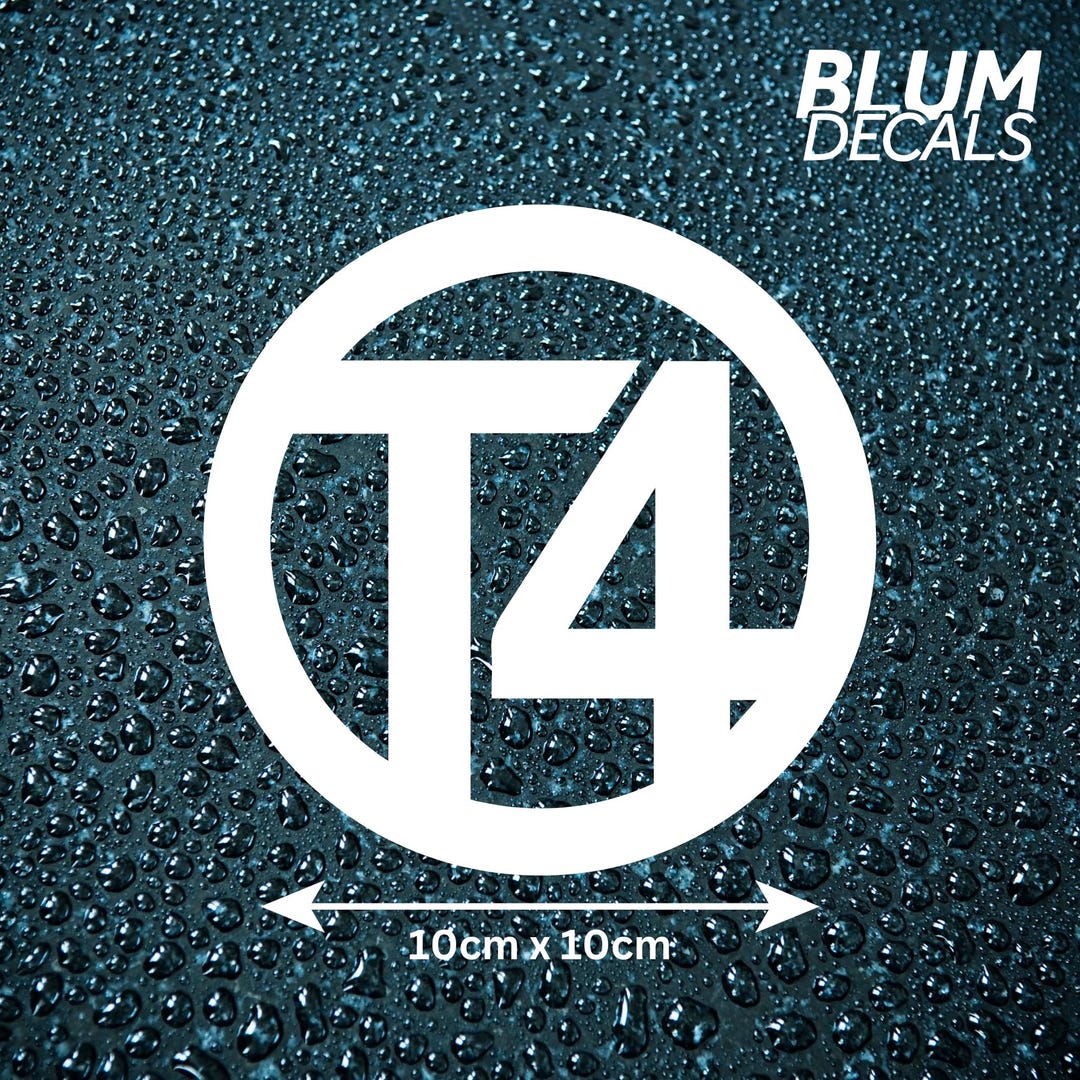 Volkswagen T4 Vinyl Decal Sticker | Funny Novelty Car Decal Sticker ...