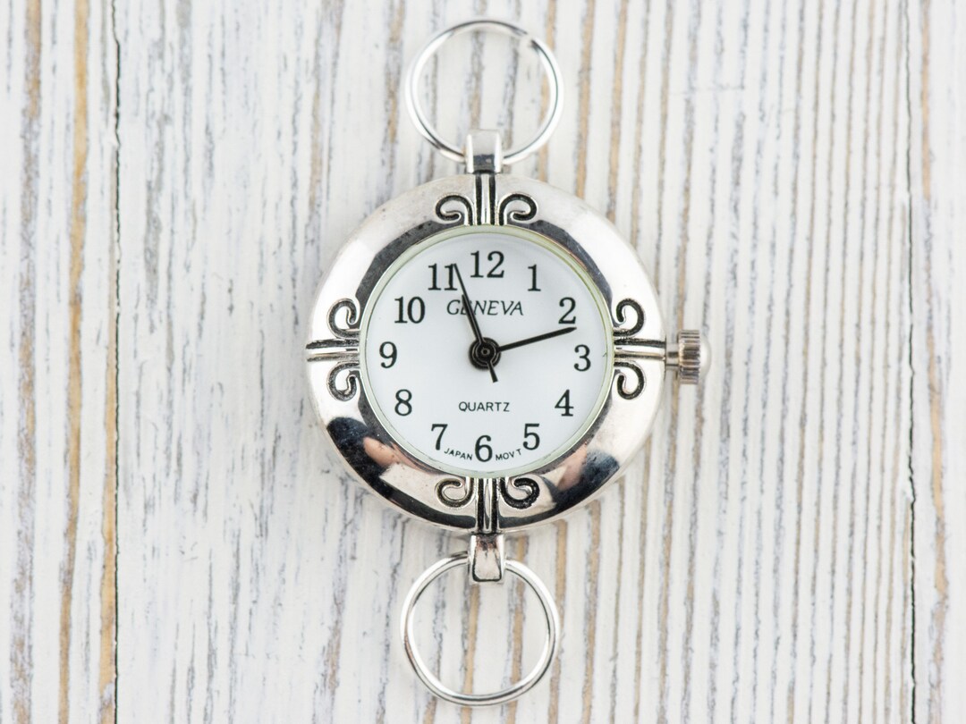 Petals Round Watch Face | White Watch Face | Wrist Watch Face | Ladies ...