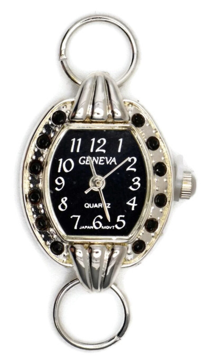 Black Watch Face Rhinestone Watch Face Square Watch Face - Etsy