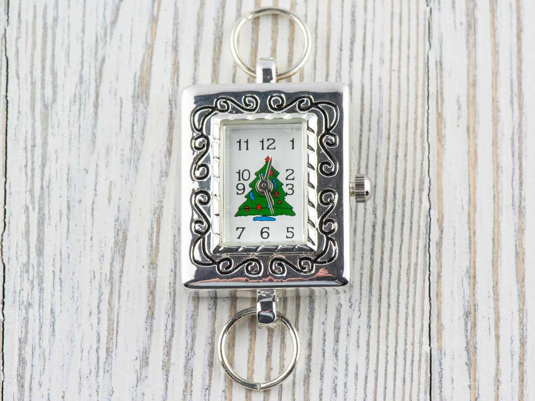 Christmas Tree Watch Face Square Watch Face Holiday Watch Face Wrist ...