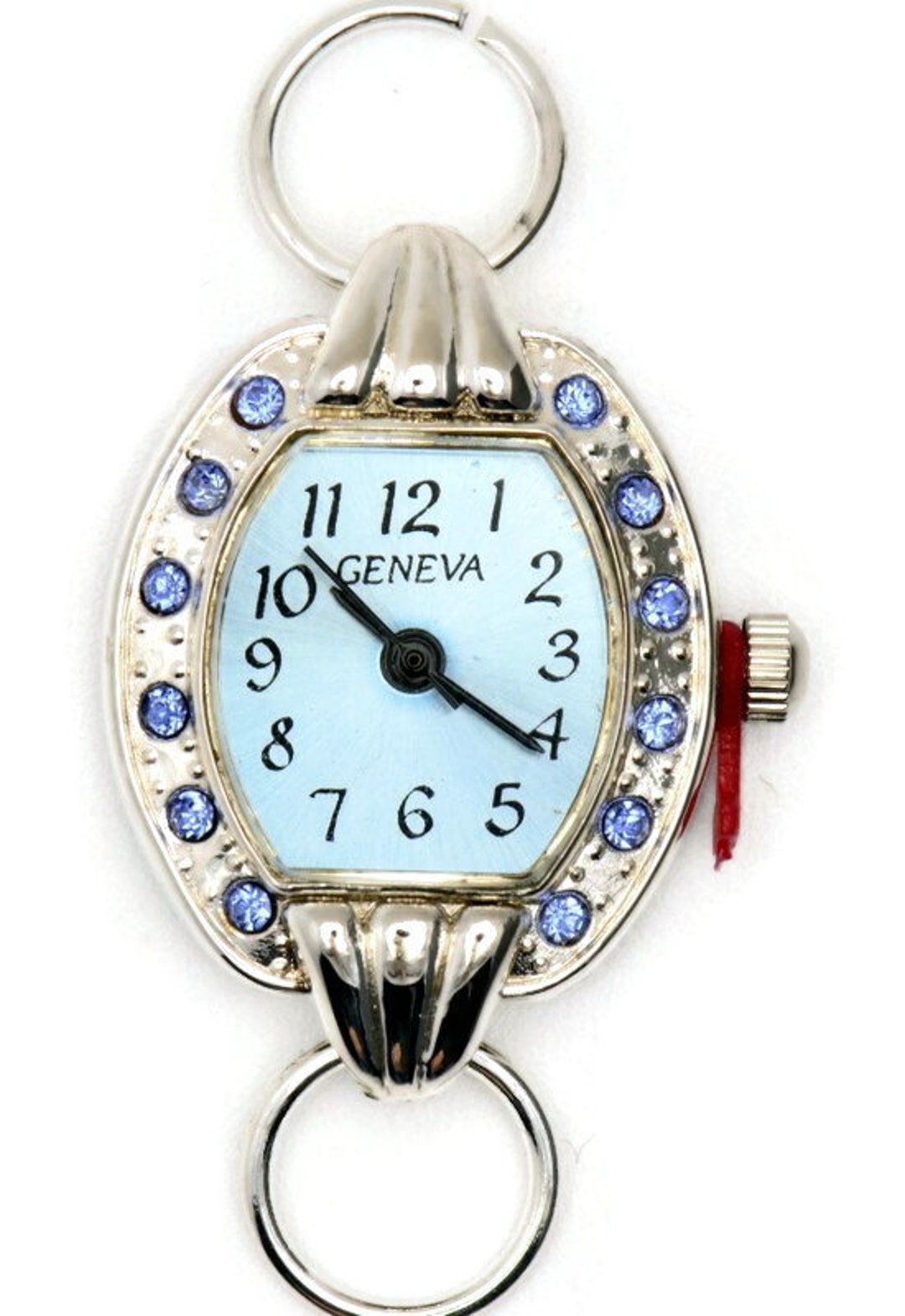 Blue Watch Face Rhinestone Watch Face Square Watch Face - Etsy