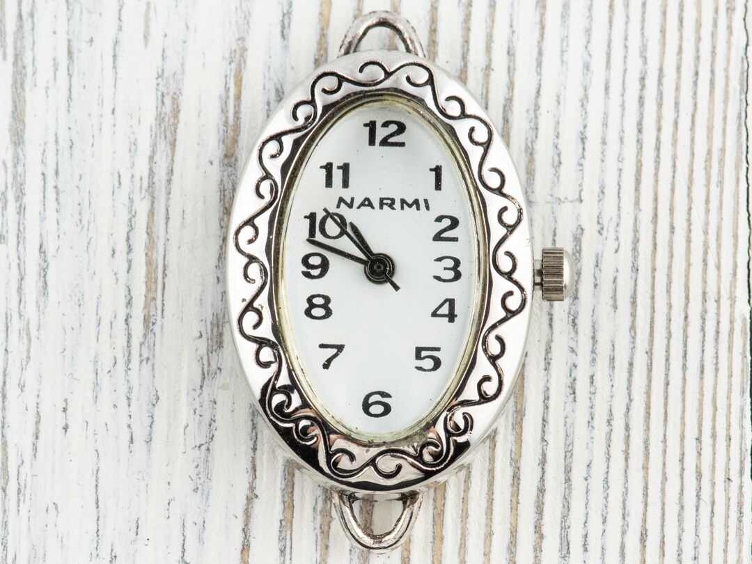 Oval Watch Face White Watch Face Ladies Watch Face - Etsy Hong Kong