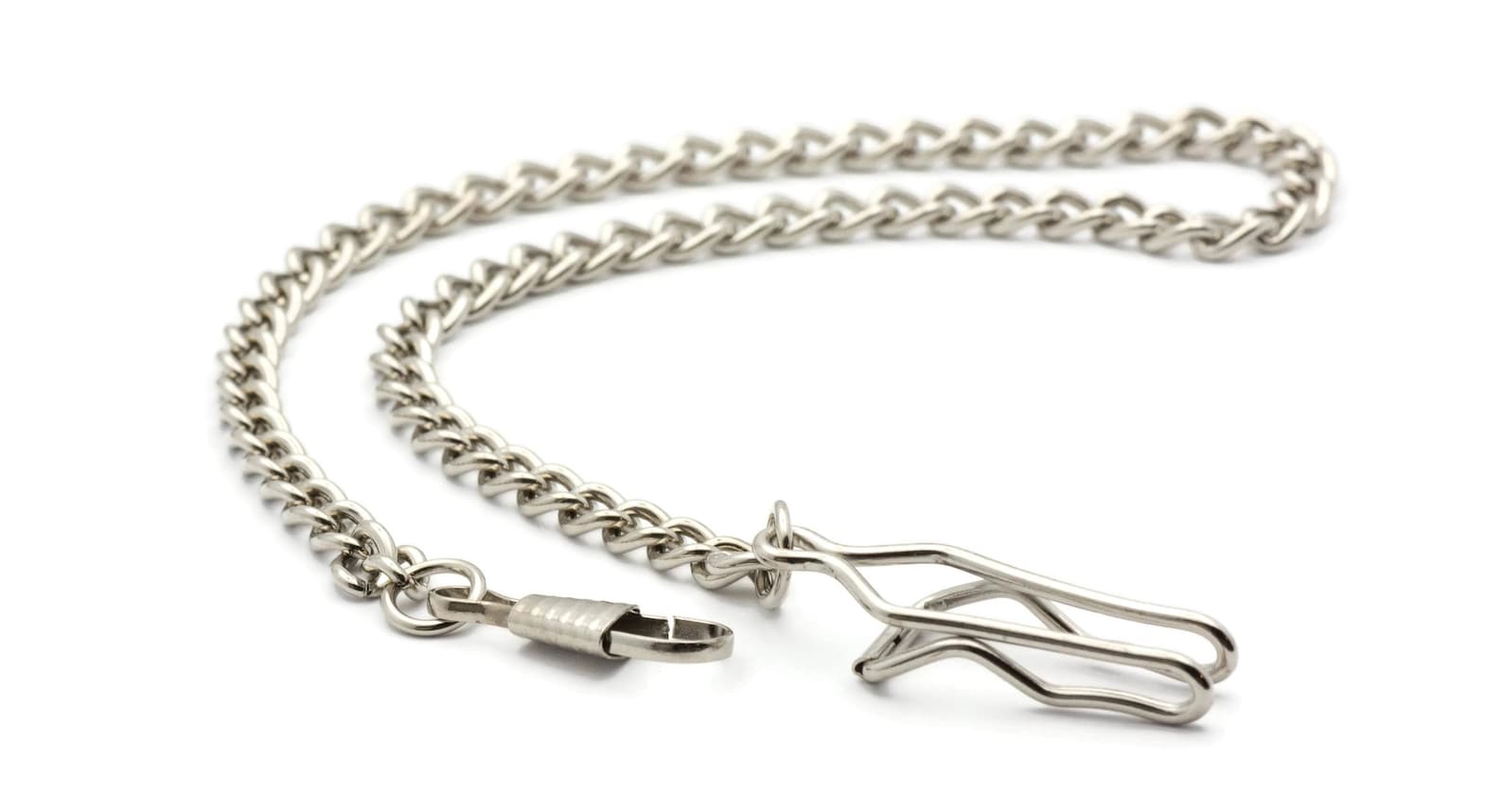 Silver Pocket Watch Chain Pocket Watch Accessories Pocket | Etsy