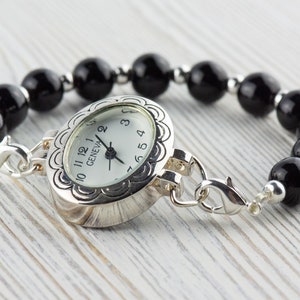 White Watch Face, Silver Watch Face, Beading Watch Face, Wrist Watch ...