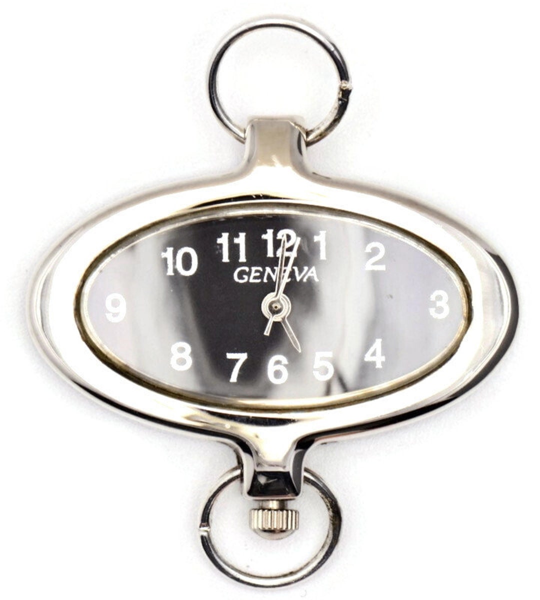 Black Wrist Watch Face, Black Watch Face, Ladies Watch Face, Silver ...